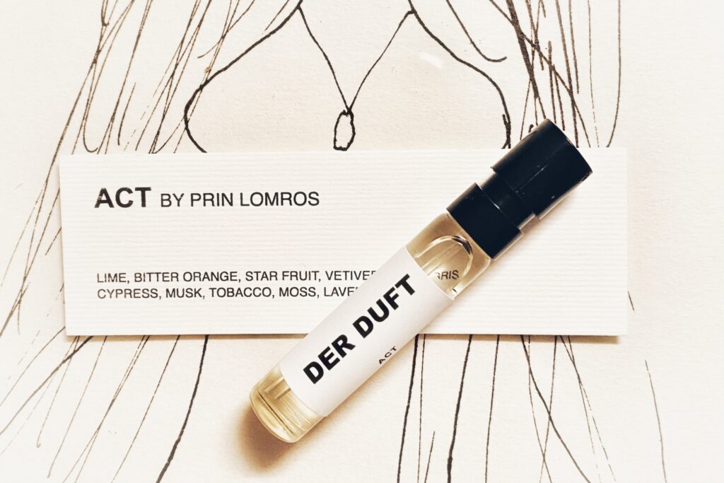 Der Duft Act Perfume Review (Prin Lomros 2021)